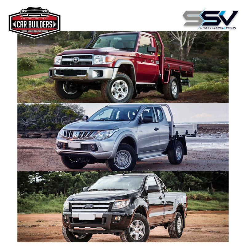 4X4 Dual Cab Sound Deadening Packs